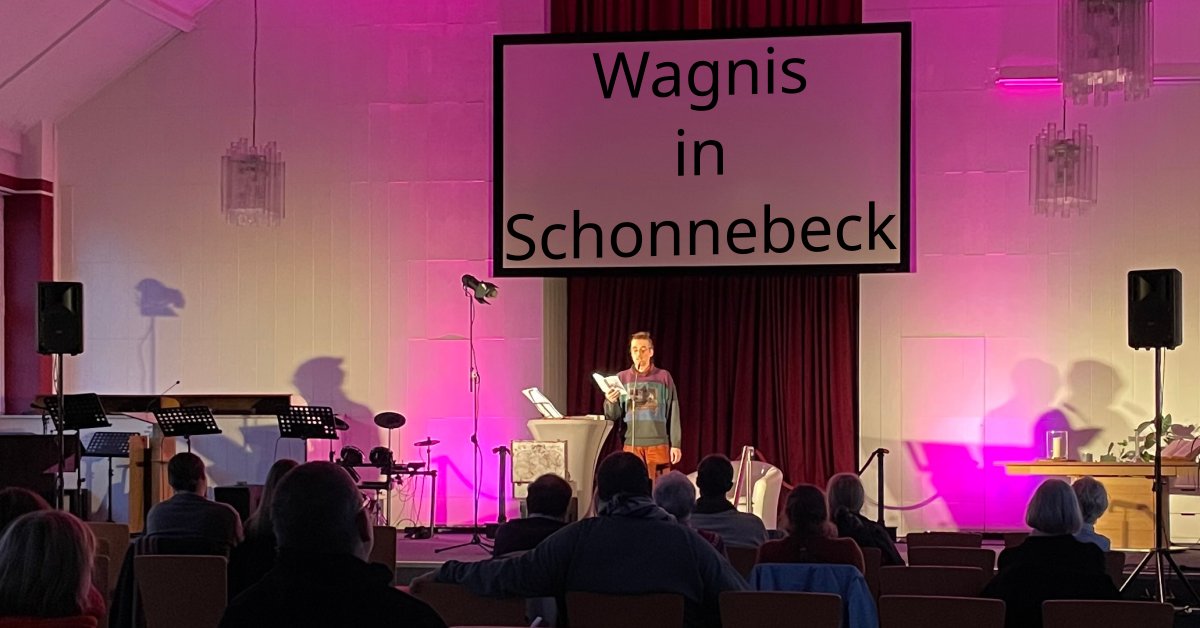 Wagnis in Schonnebeck @ Peter Coon, Autor